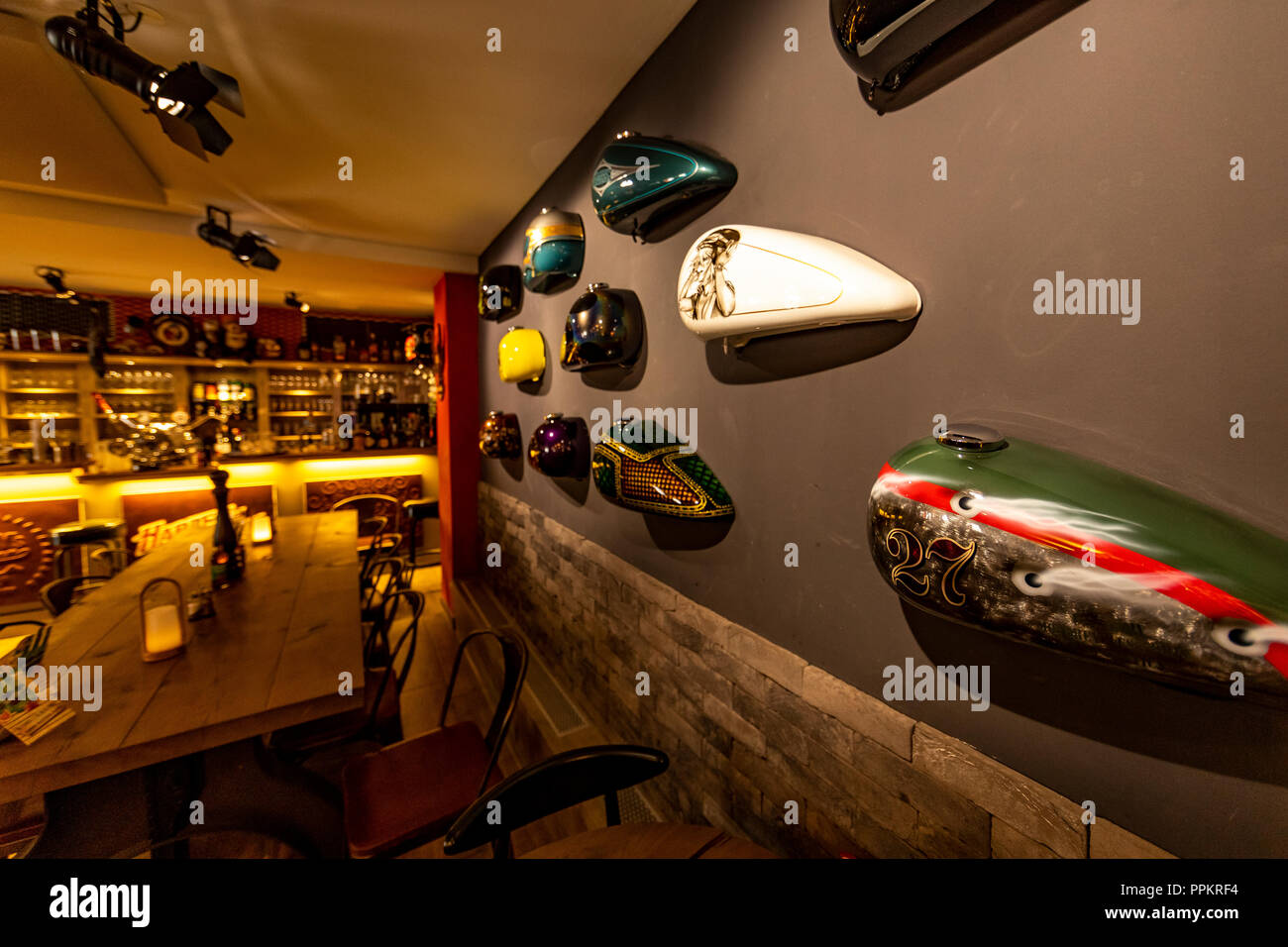 Tony's Kitchen biker bar, Petite Rue d'Austerlitz, Strasbourg, France ...