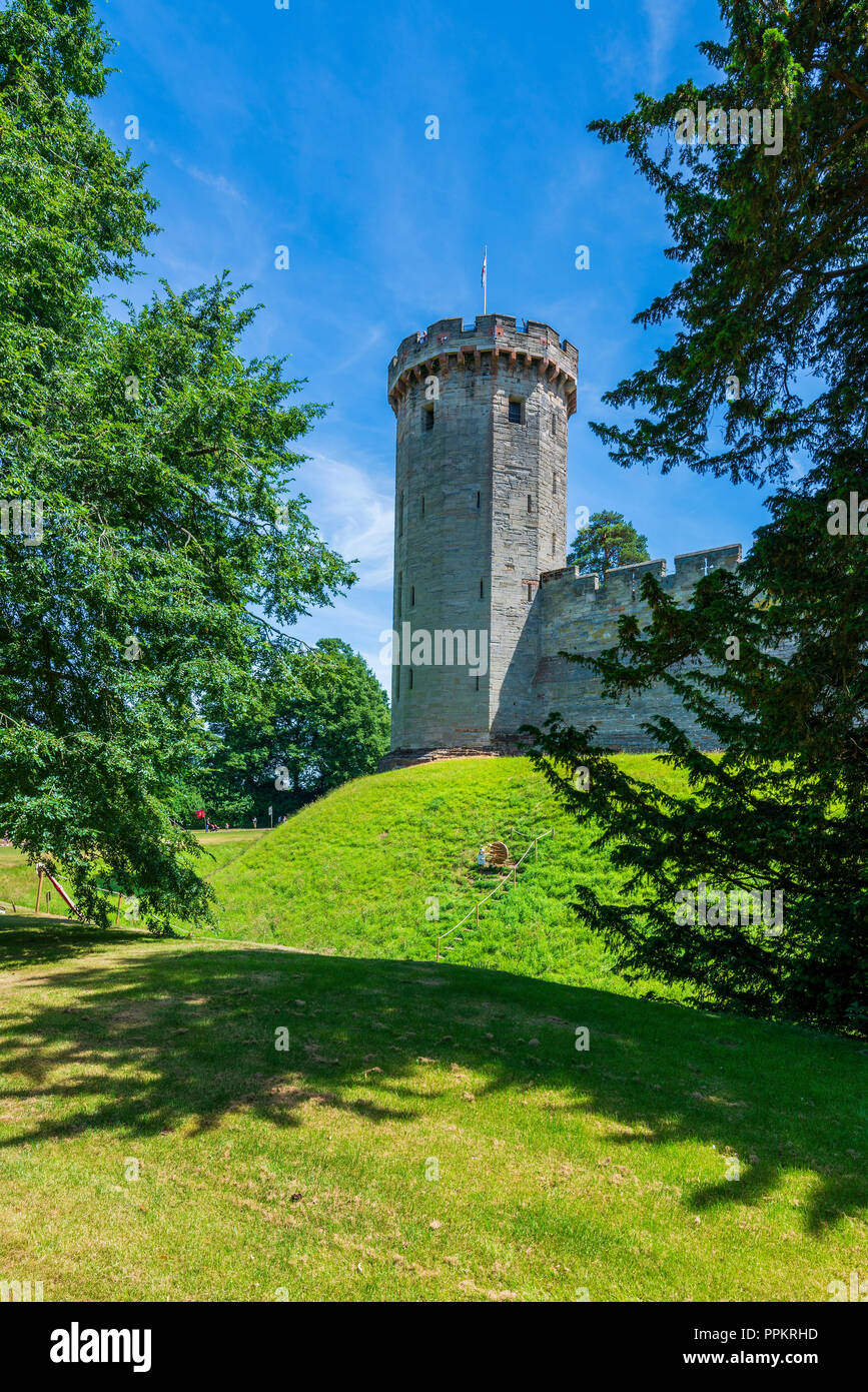 Warwick Castle, Warwickshire, West Midlands, England, United Kingdom ...