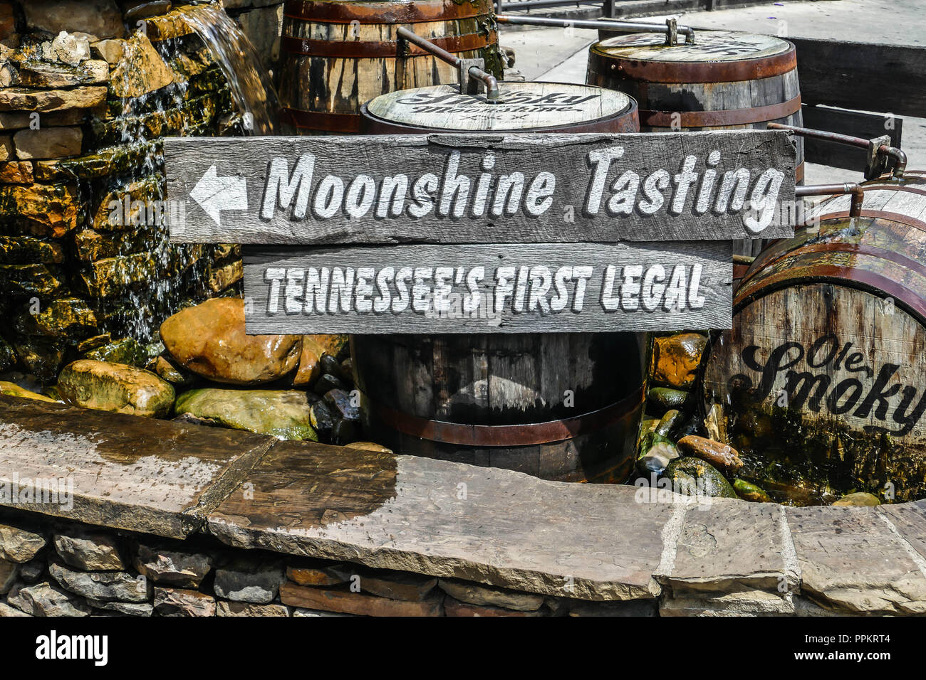 Gatlinburg tennessee sign hi-res stock photography and images - Alamy