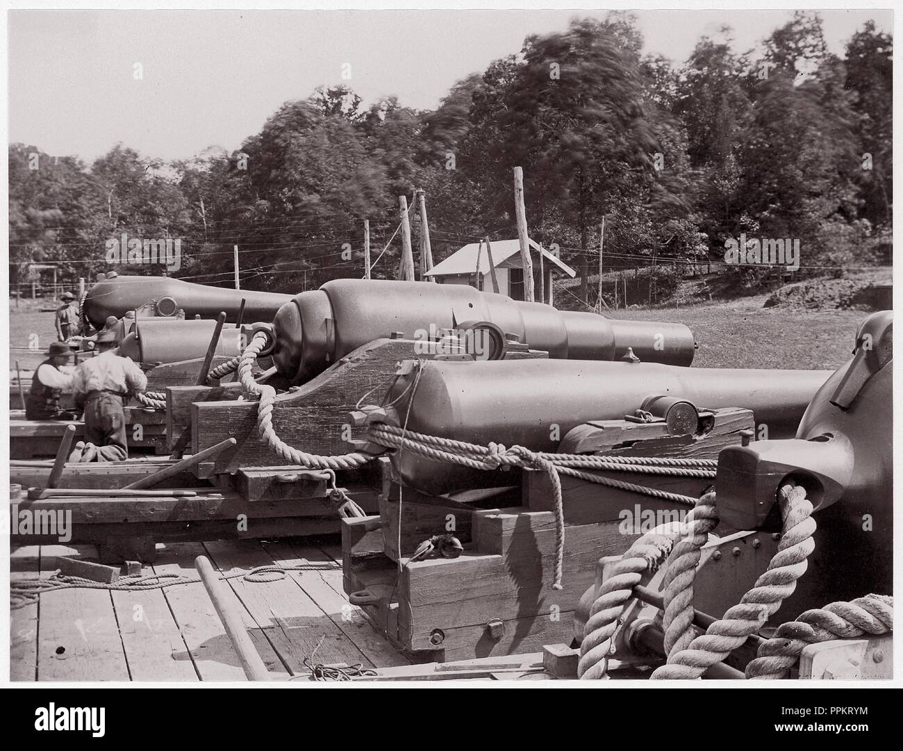 Land Battery of Naval Guns. Former Attribution: Formerly attributed to ...