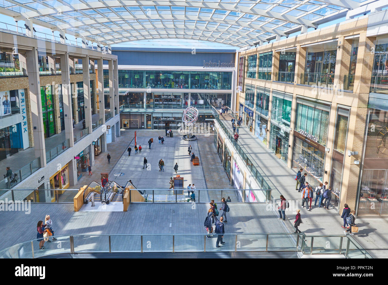 Westgate shopping centre center oxford england shops shoppers re hi-res ...