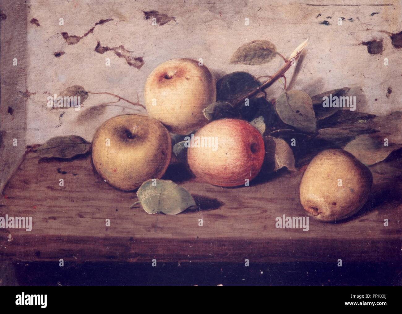 Bodegón de manzanas - José Jiménez Aranda - MBACO Stock Photo - Alamy