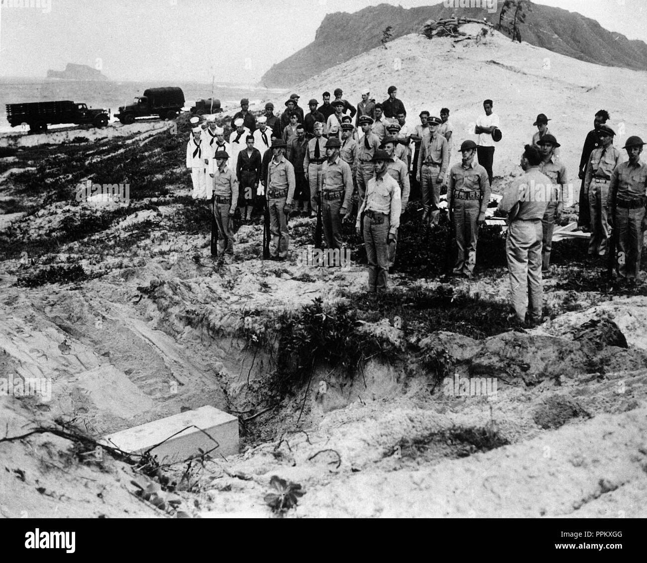 Body buried Black and White Stock Photos & Images - Alamy