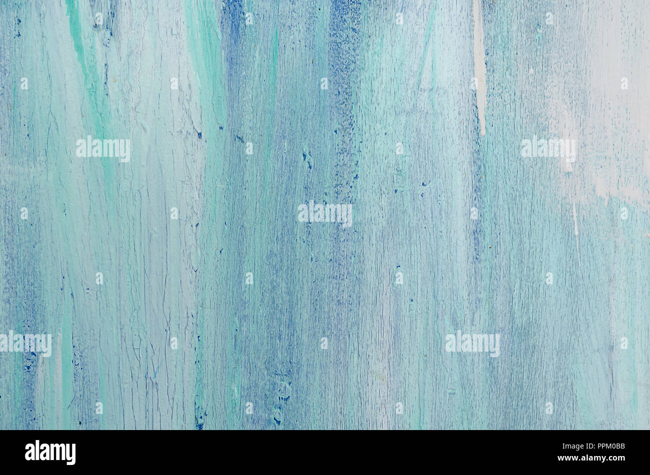 Painted blue and white old wooden wall. rustic texture background. Old ...