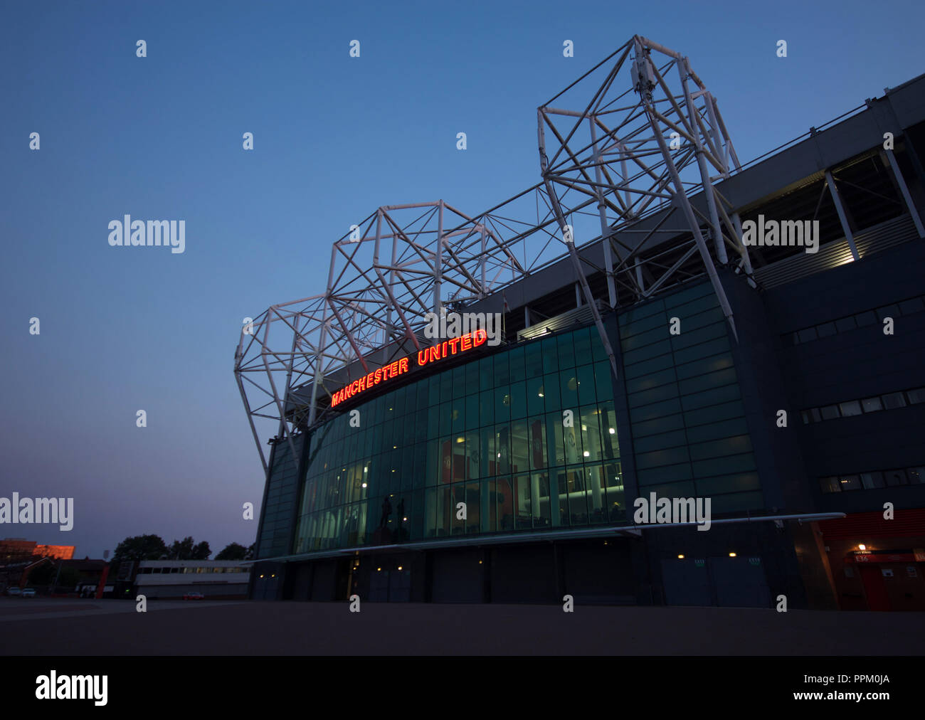 Manchester club neon hi-res stock photography and images - Alamy