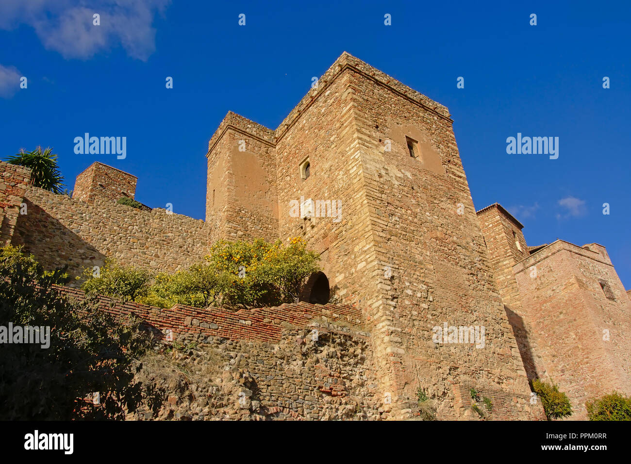 The towers of the alcazaba hi-res stock photography and images - Alamy