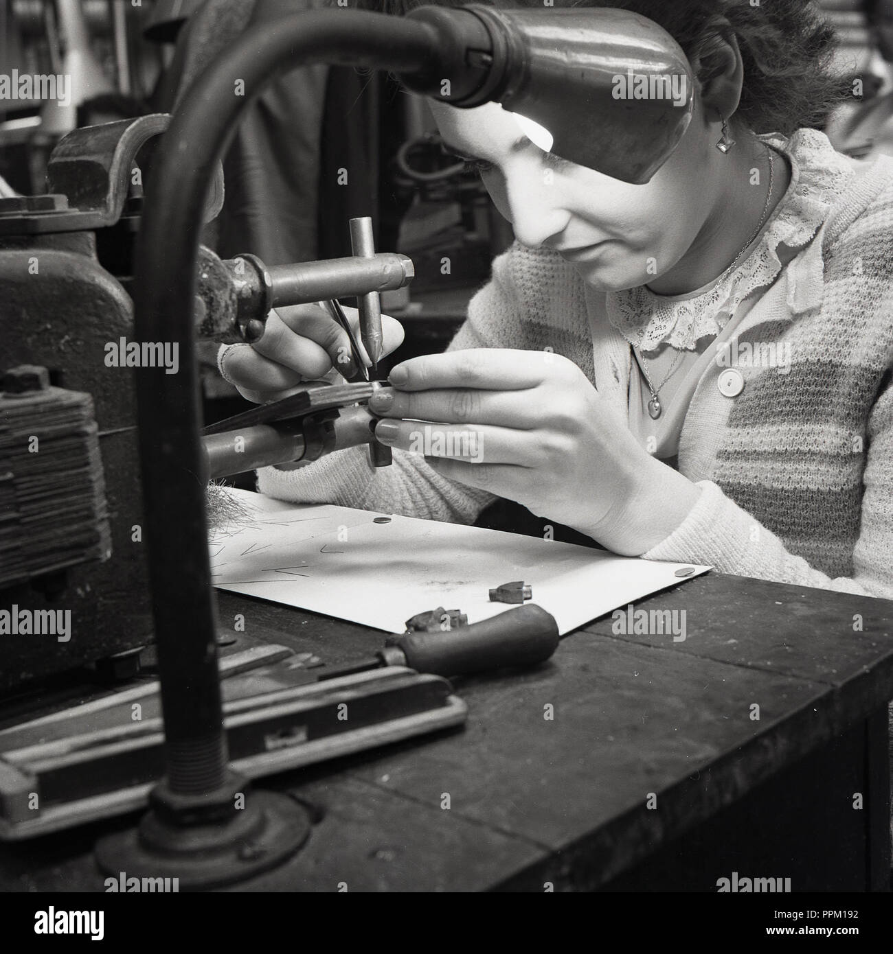 British industry 1950s hi-res stock photography and images - Alamy