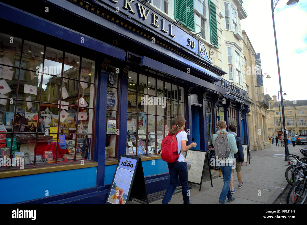 Blackwell Bookshop in Oxford, Oxfordshire, England, UK Stock Photo - Alamy