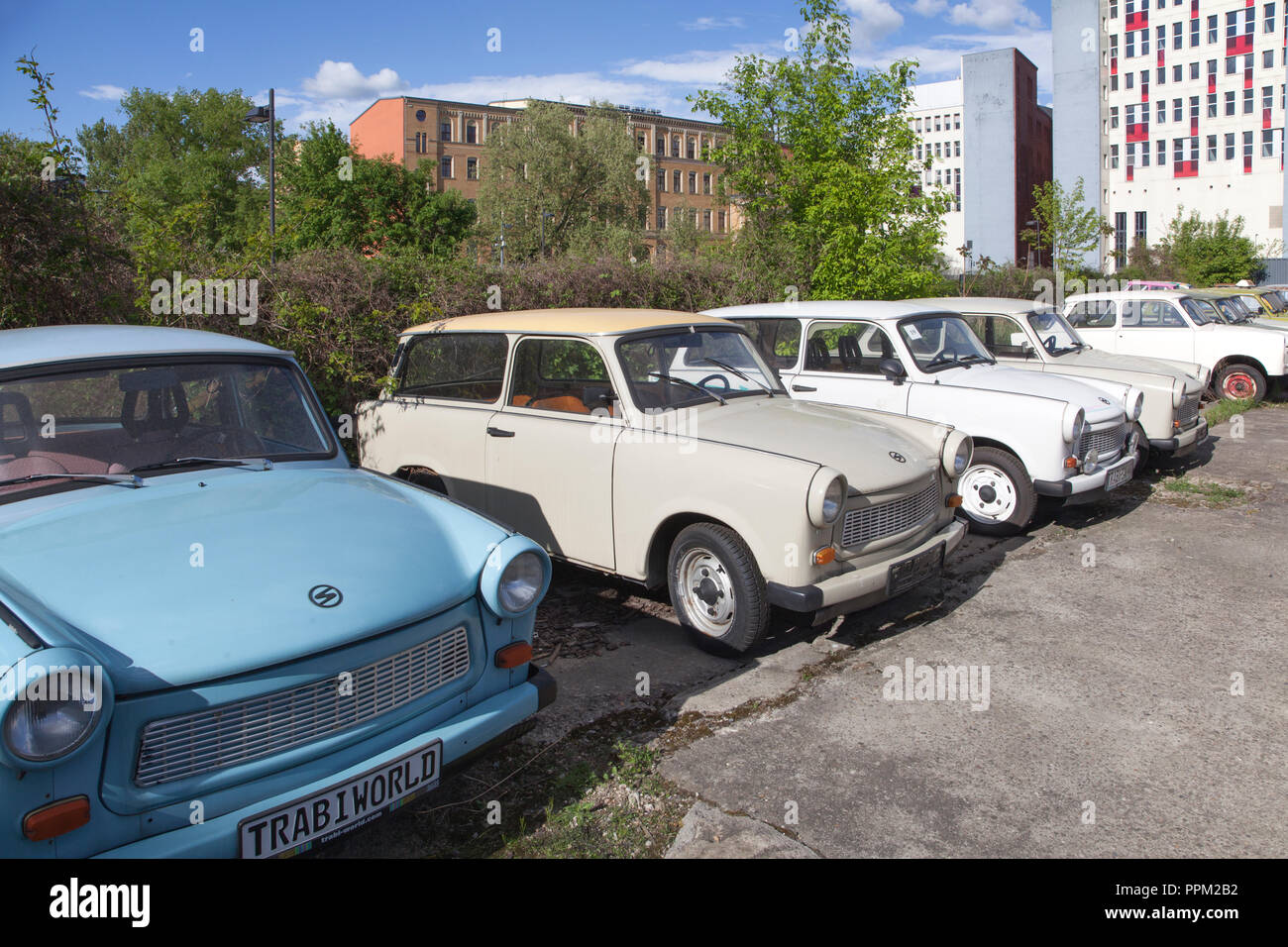 Trabbi World Berlin Stock Photo - Alamy