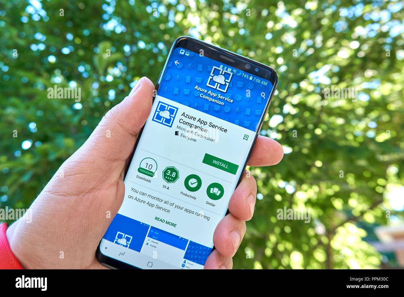 Microsoft azure logo hi-res stock photography and images - Alamy