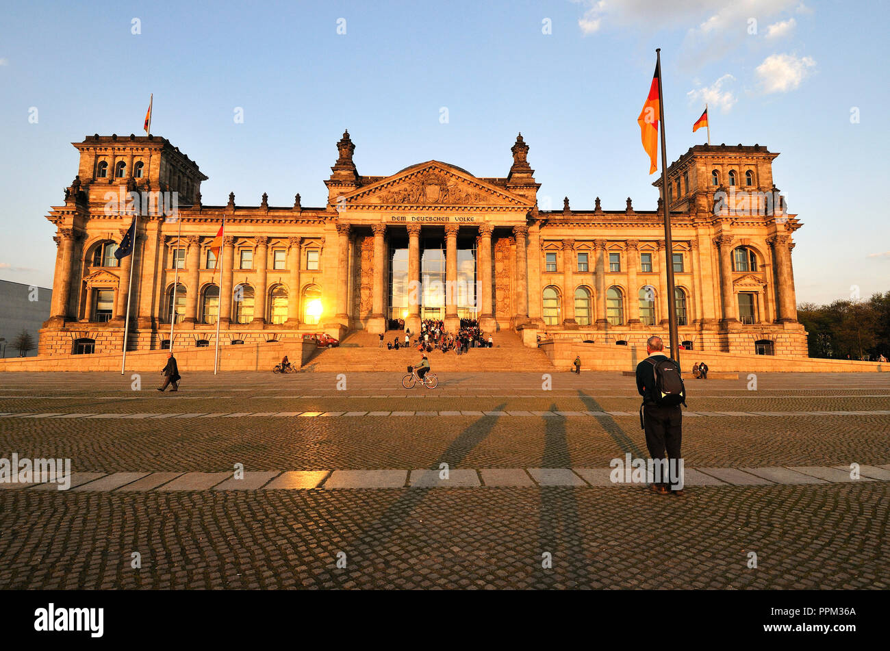 Reichstag Parliament Building. This Palace with the crystal panoramic ...