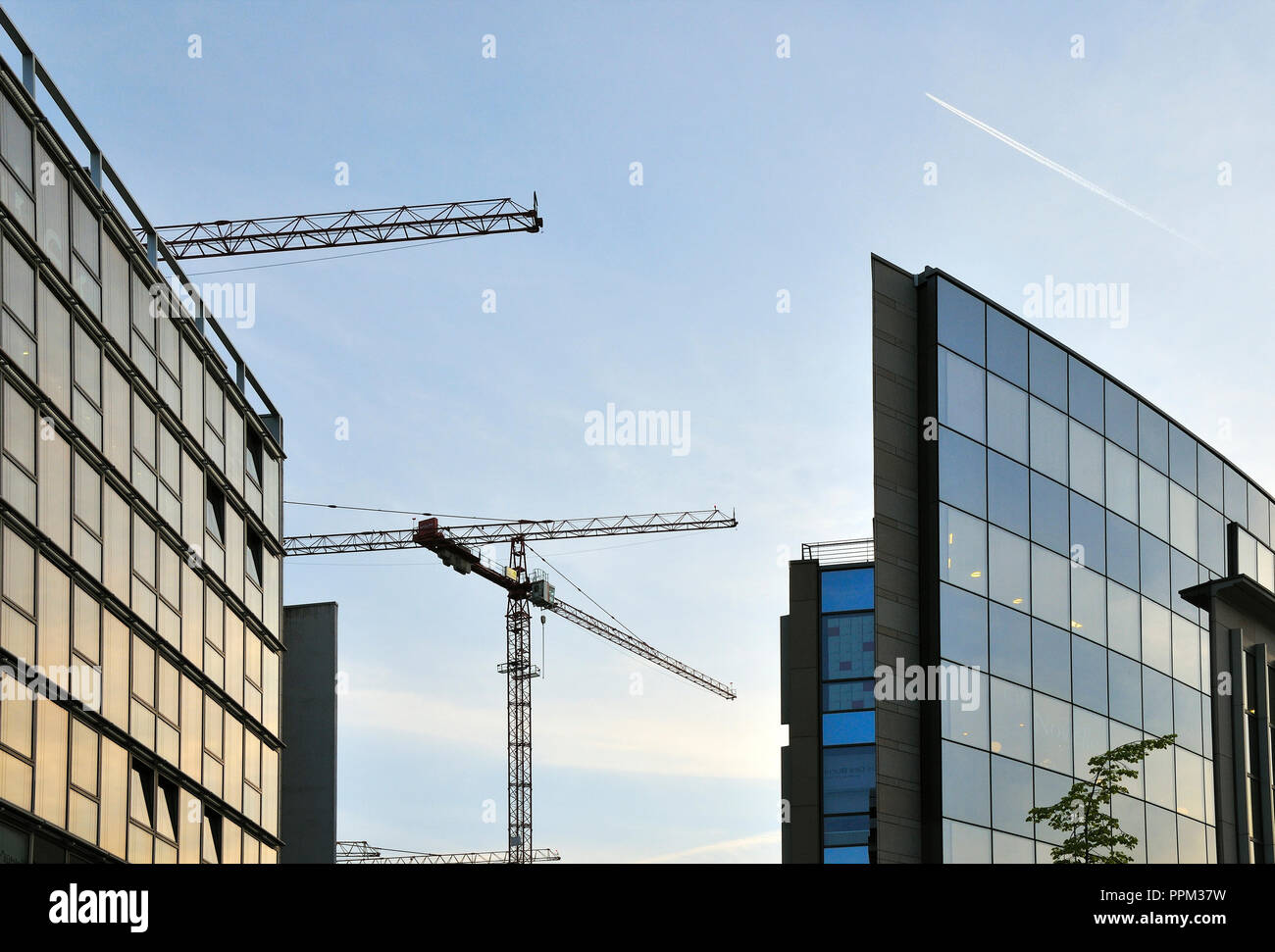 Industrial buildings construction hi-res stock photography and images ...