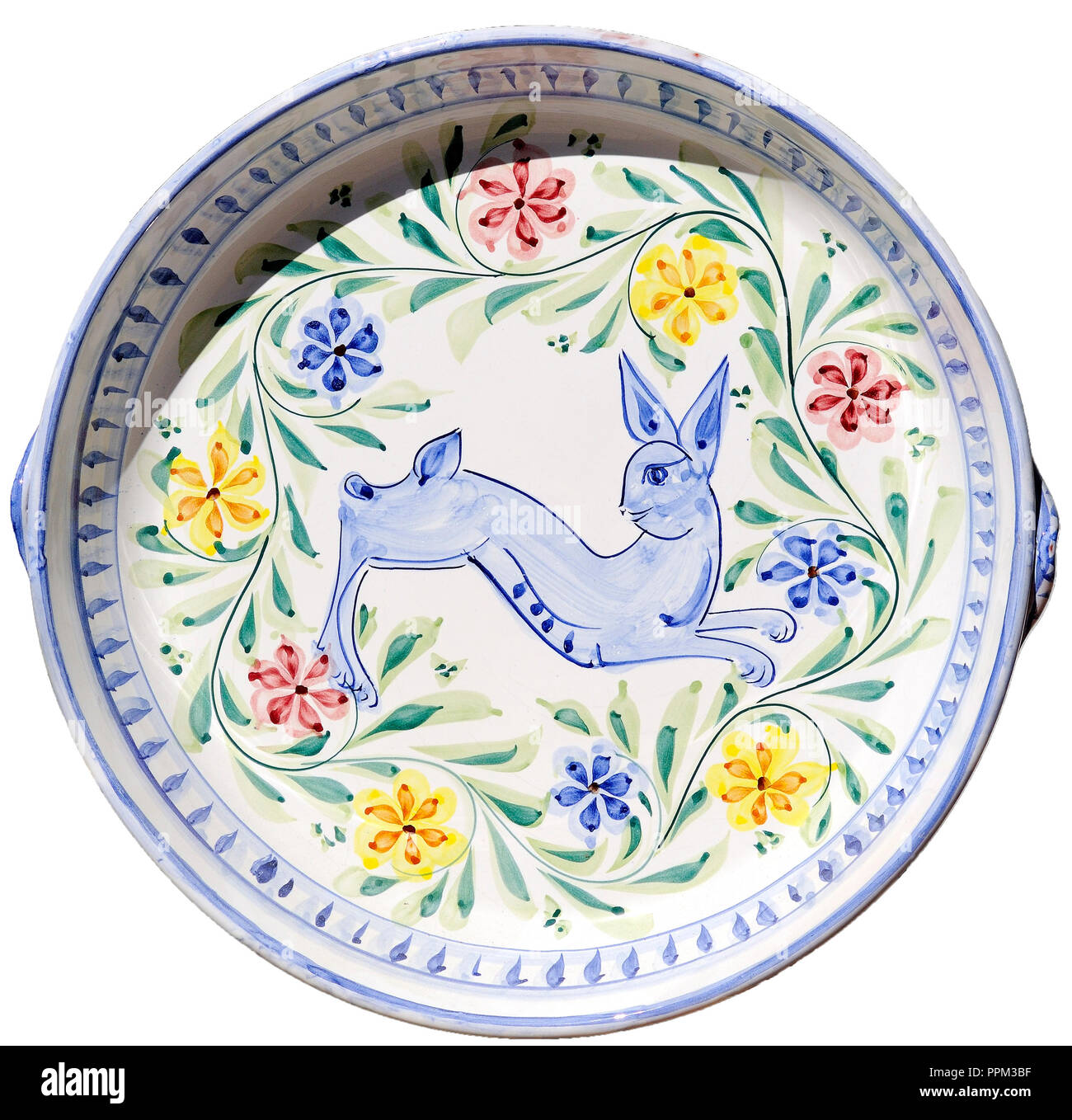 Handicrafts of the Algarve (Algarve pottery). Porches, Portugal Stock ...