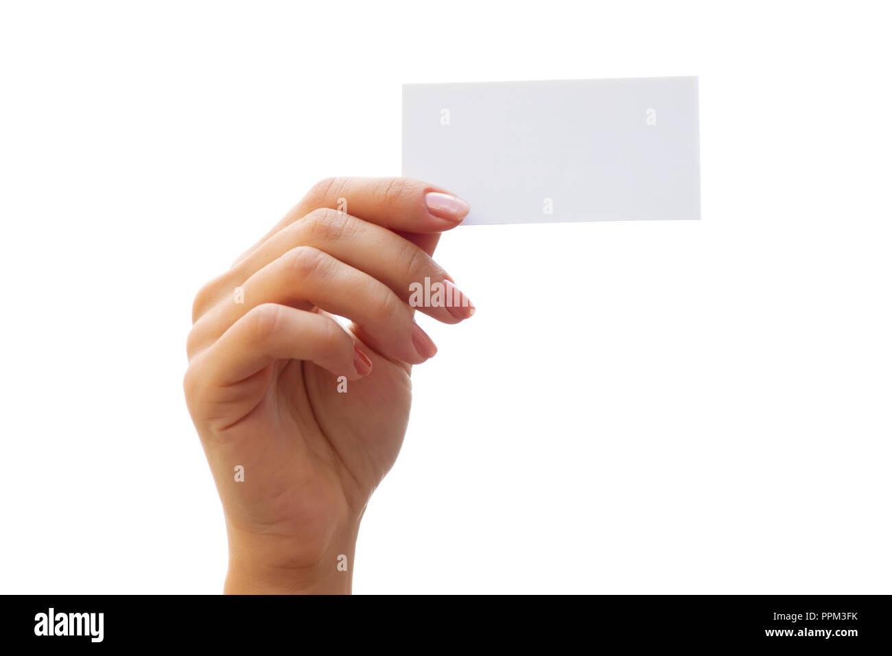 Empty card hand hi-res stock photography and images - Alamy