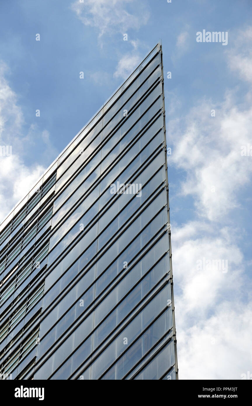 Modern building and windows at Potsdamer Platz. Berlin, Germany Stock ...