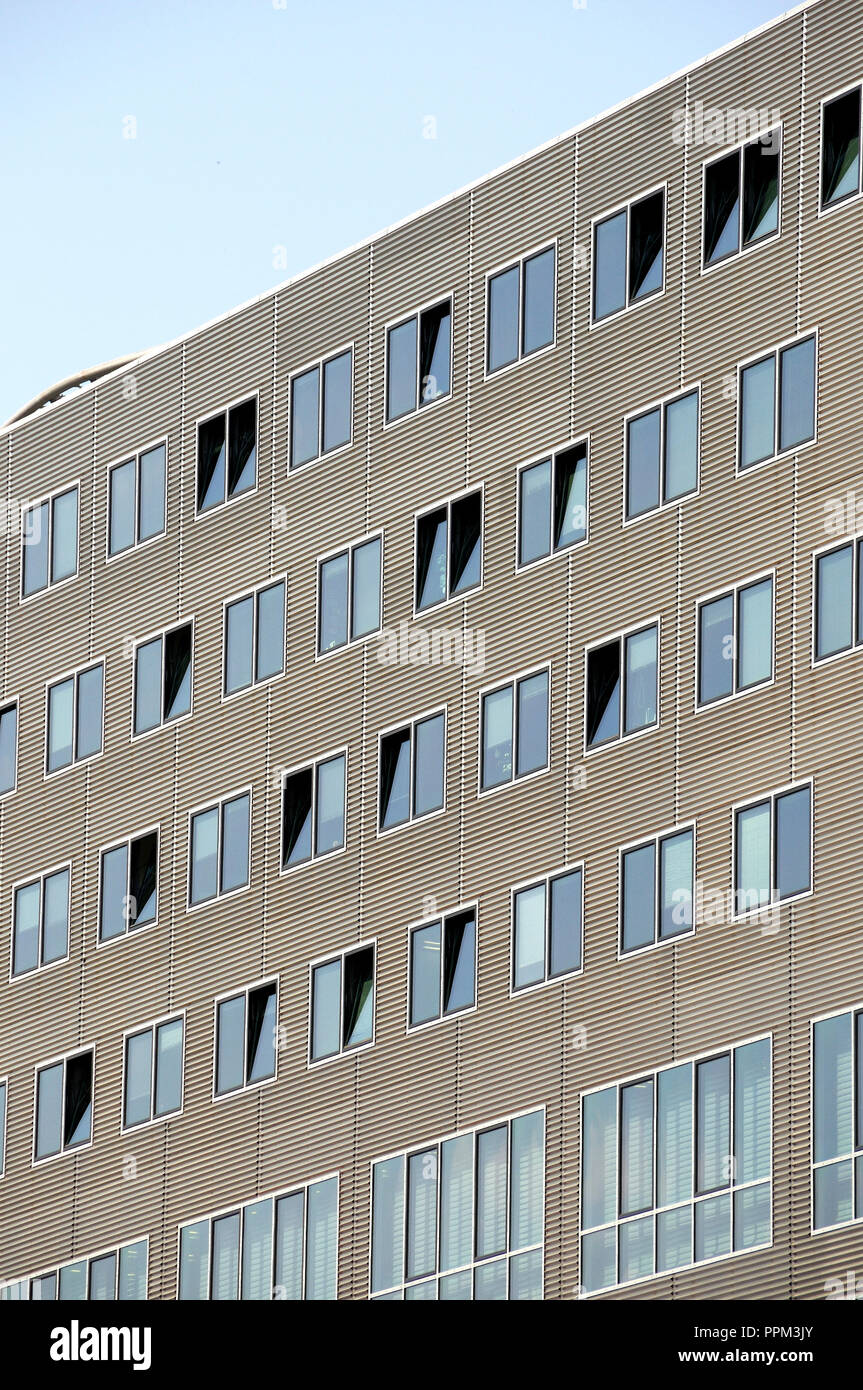 Modern building and windows at Potsdamer Platz. Berlin, Germany Stock ...