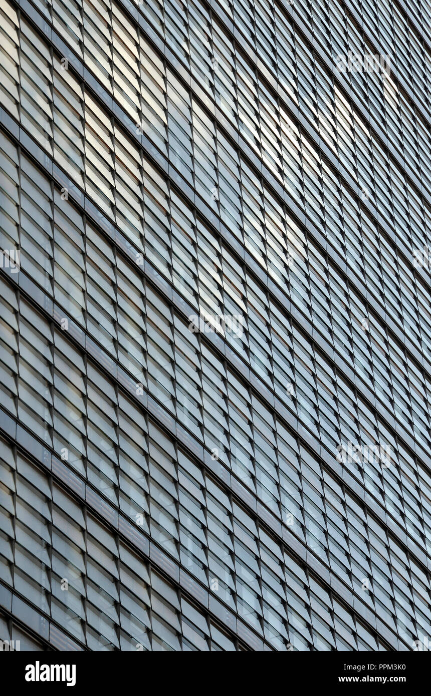 Modern building and windows at Potsdamer Platz. Berlin, Germany Stock ...