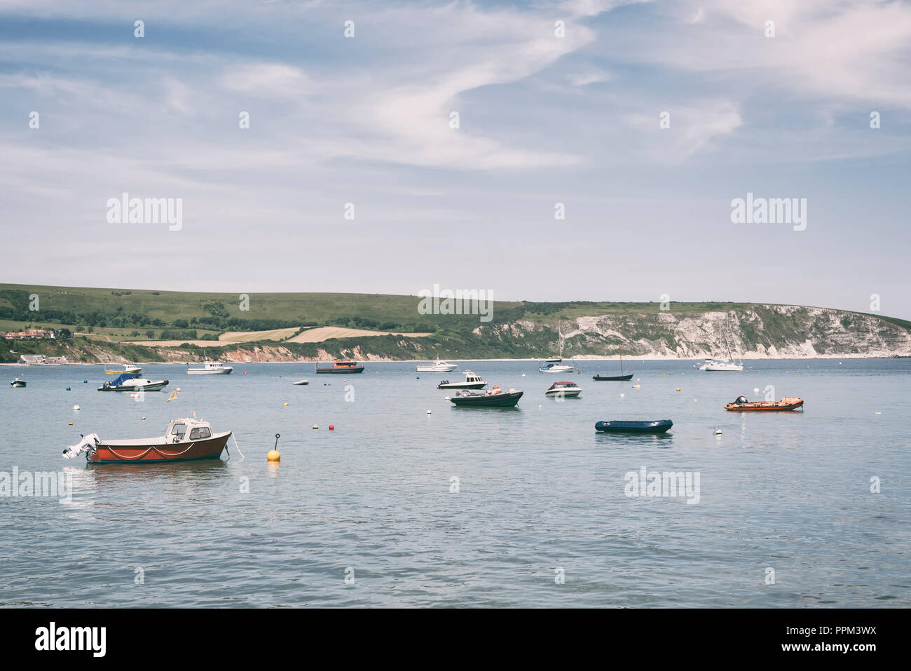 Swanage harbour hi-res stock photography and images - Alamy