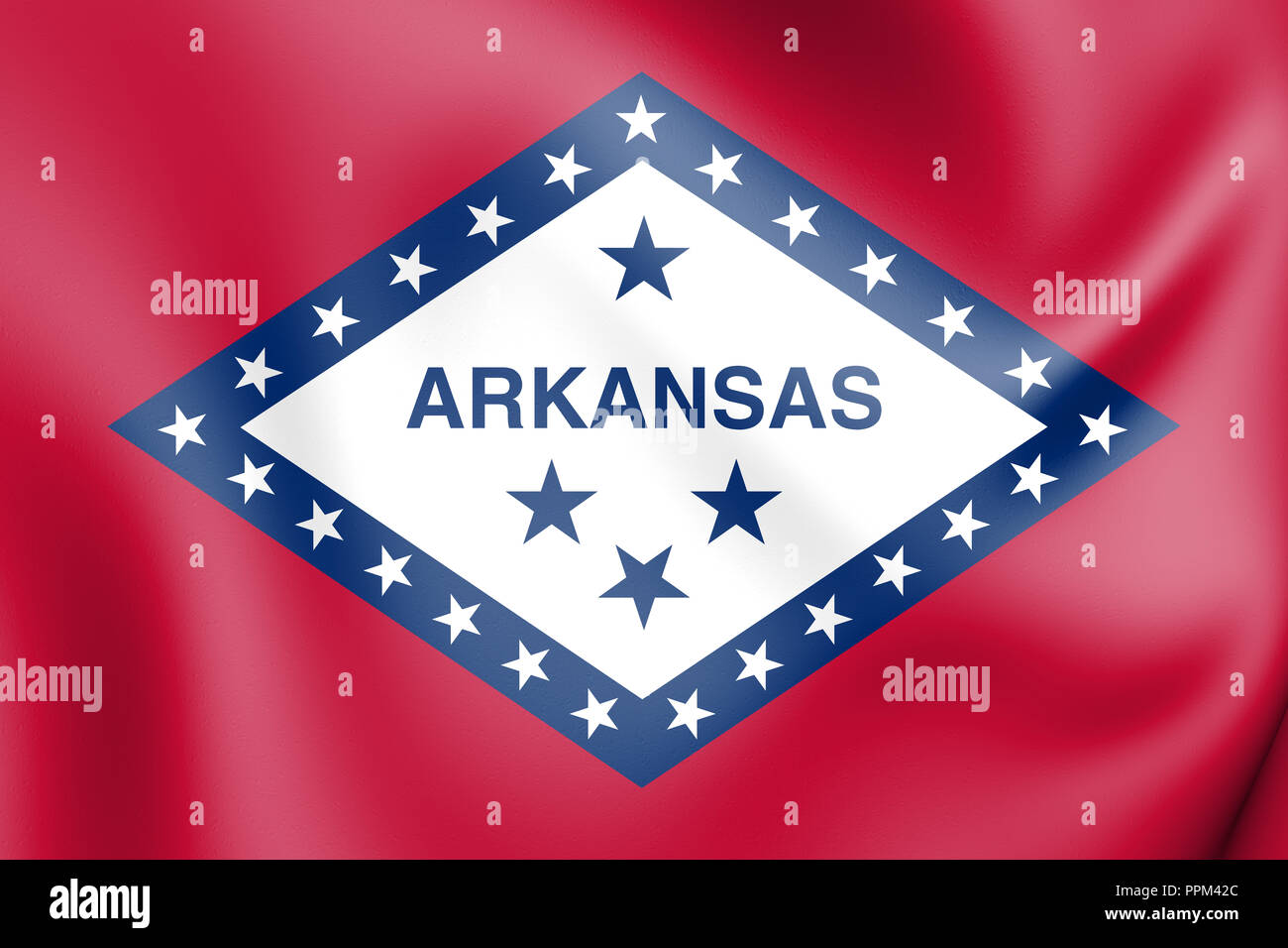 Arkansas state flag hi-res stock photography and images - Alamy