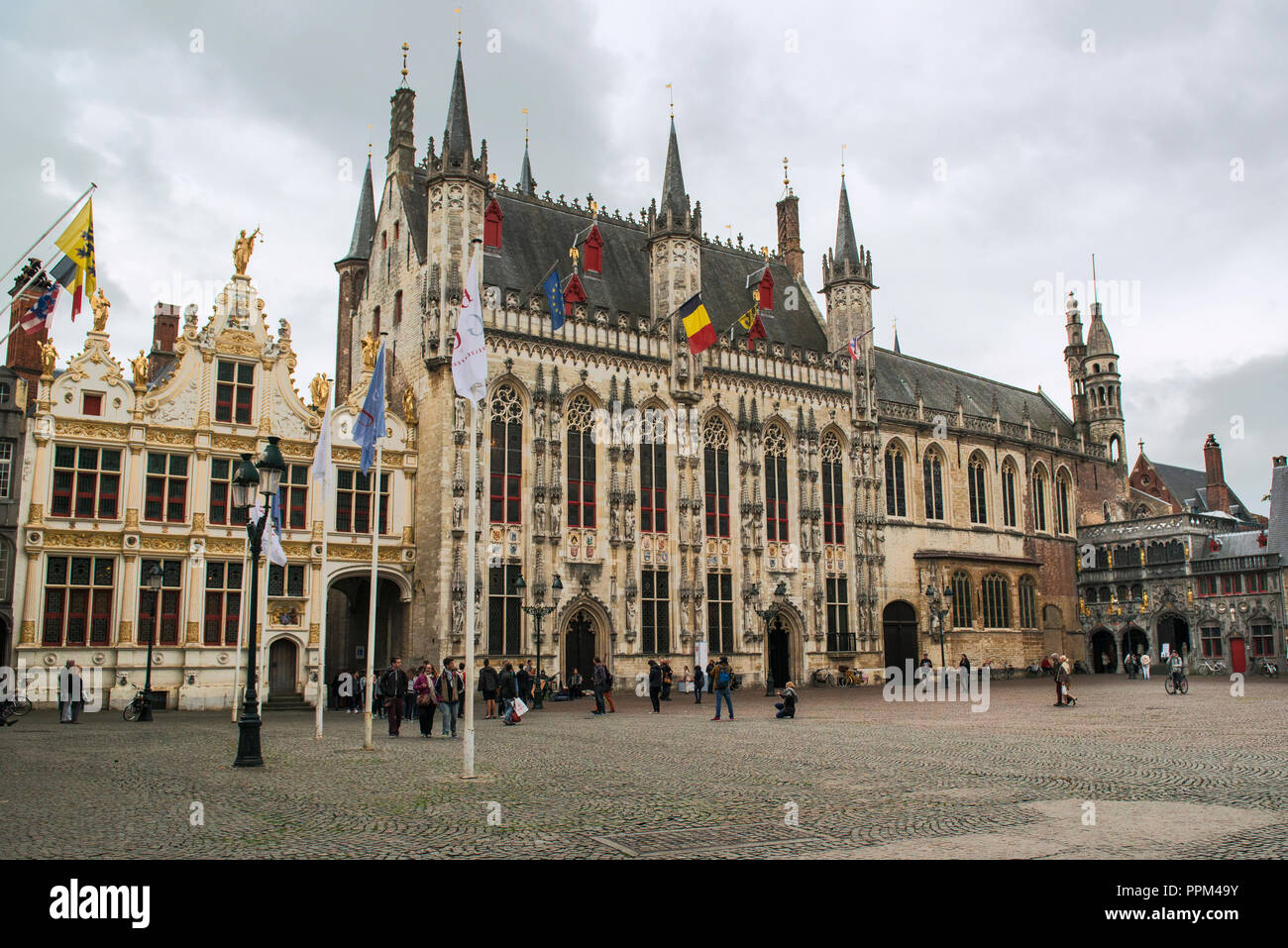 Bruges City Hall is one of the oldest city halls in the entire ...
