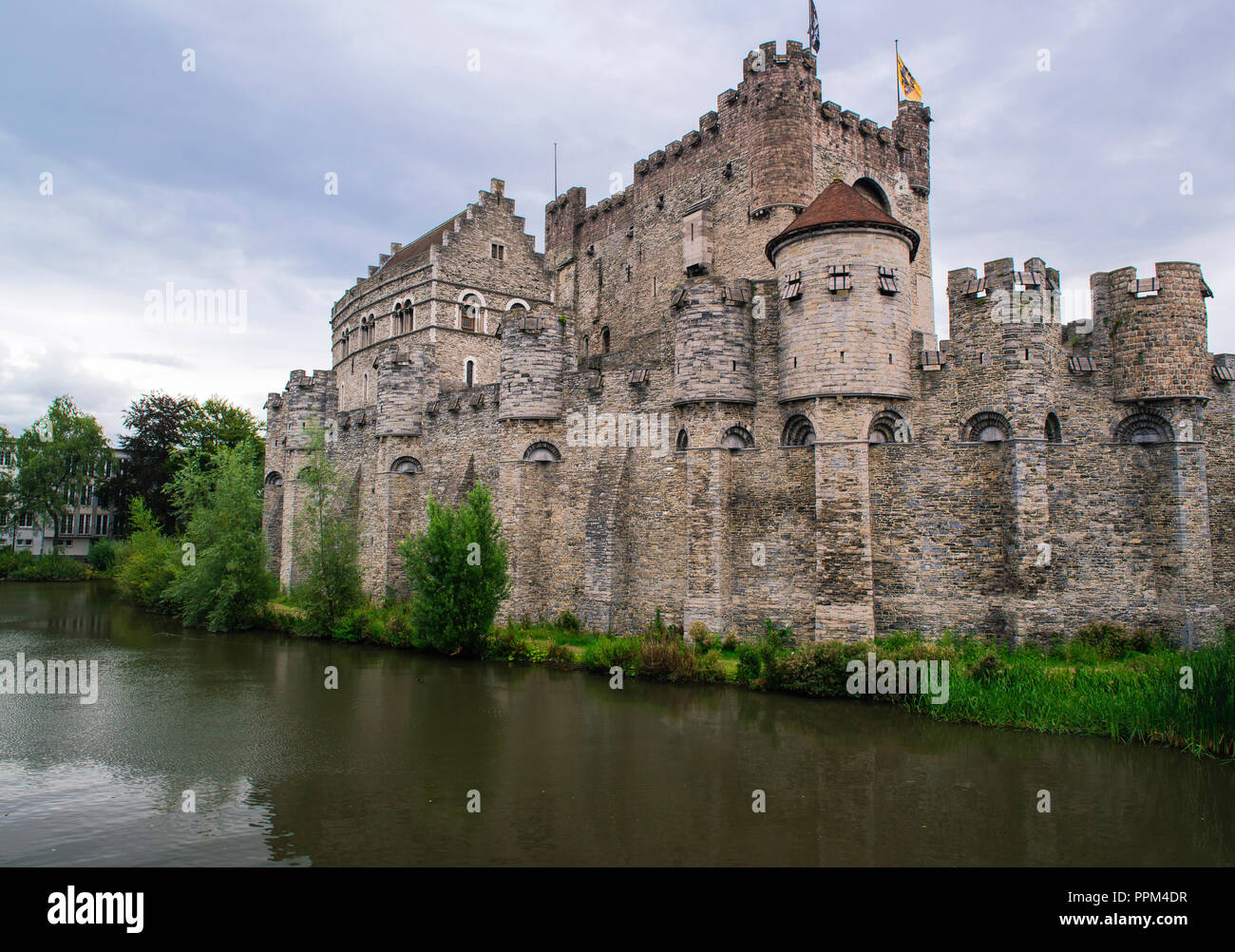 Gravensteen is a medieval castle in the Belgian city of Ghent. The name ...