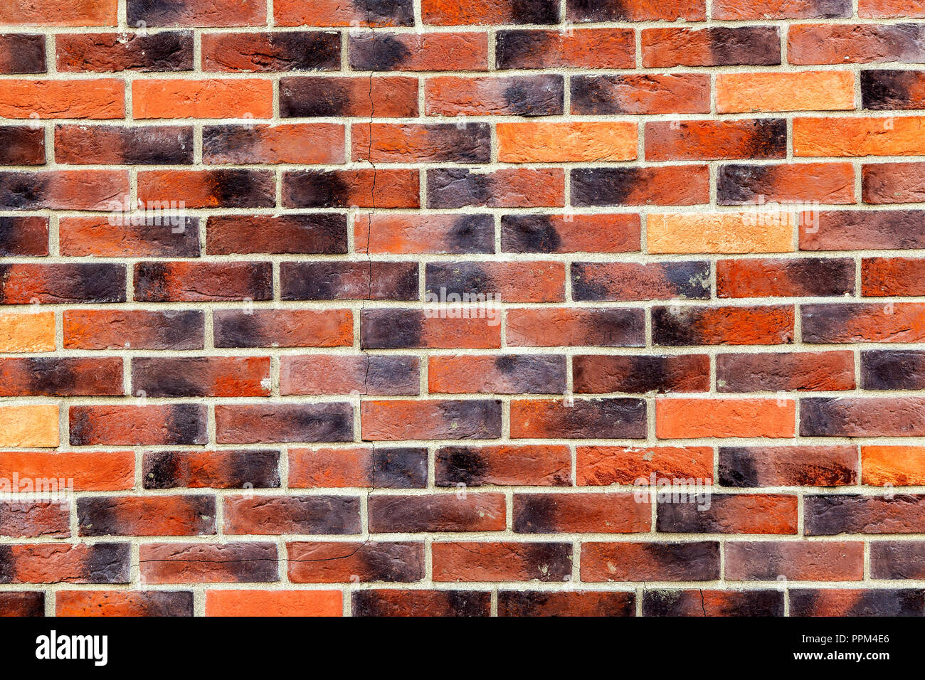 Background of old weathered red brick wall. Bricks masonry as texture ...