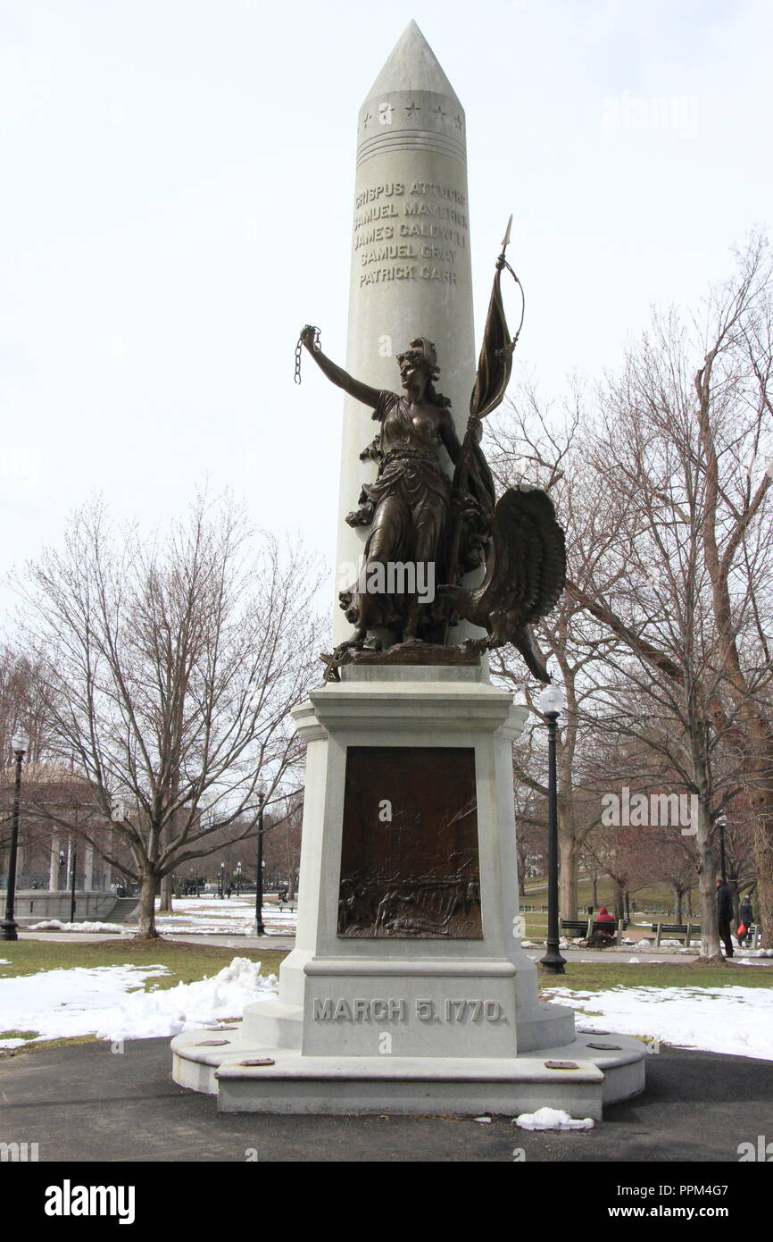 Boston massacre crispus attucks hi-res stock photography and images - Alamy