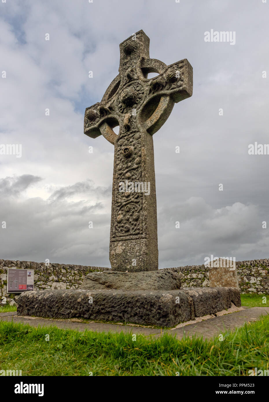 Kildalton Cross near Ardtalla on The Isle of Islay Scotland Stock Photo ...