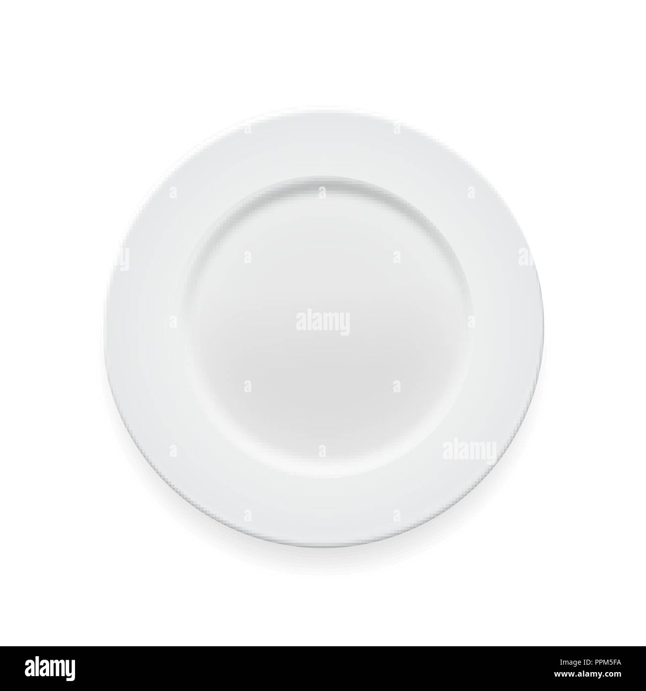 On round table top Cut Out Stock Images & Pictures - Alamy