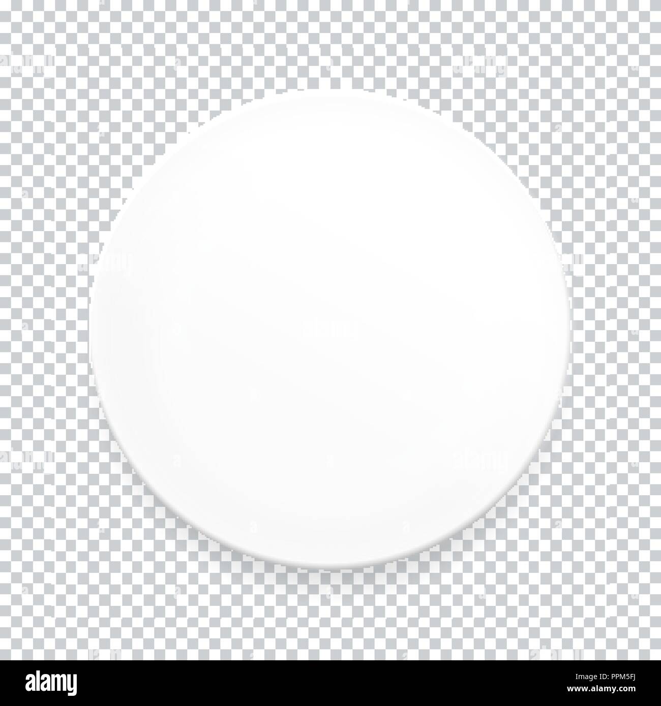 White background dish Stock Vector Images - Alamy