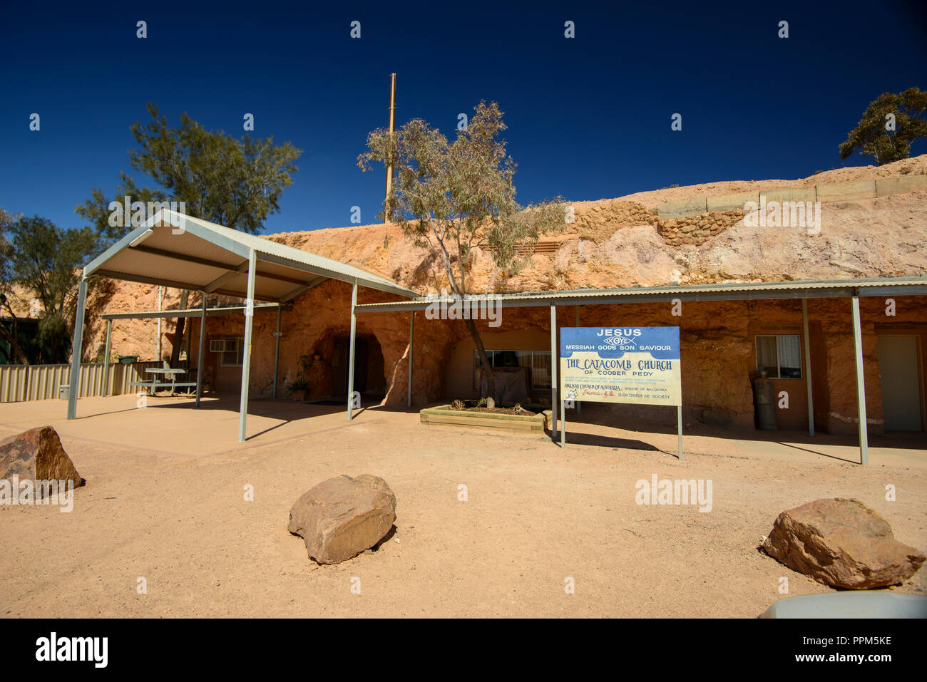 Catacomb Church ,Coober Pedy , South Australia Stock Photo - Alamy