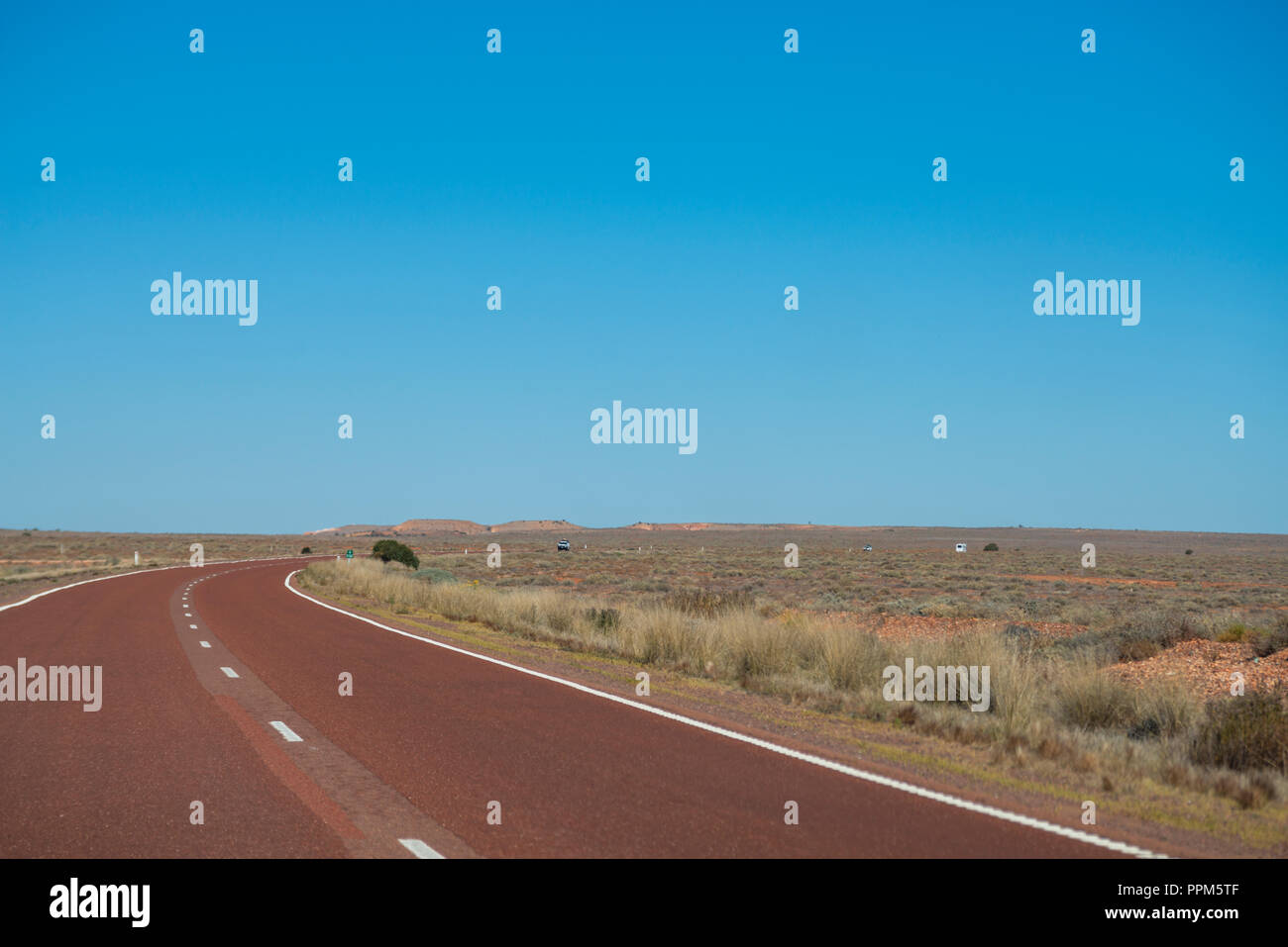 Outback road, South Australia Stock Photo - Alamy