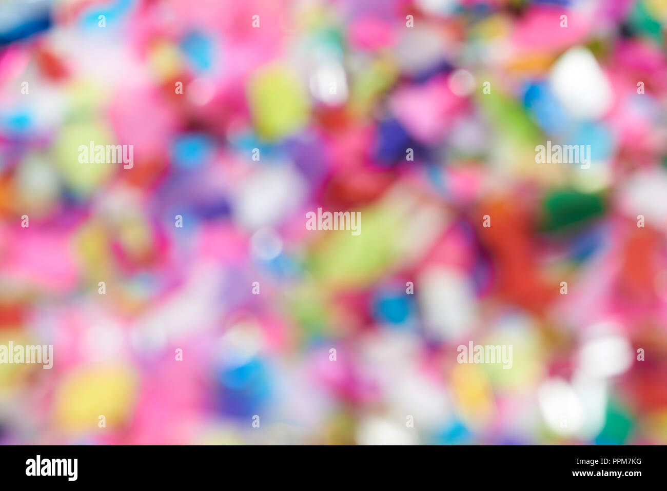 Blurred colorful background. Party celebration confetti theme Stock ...