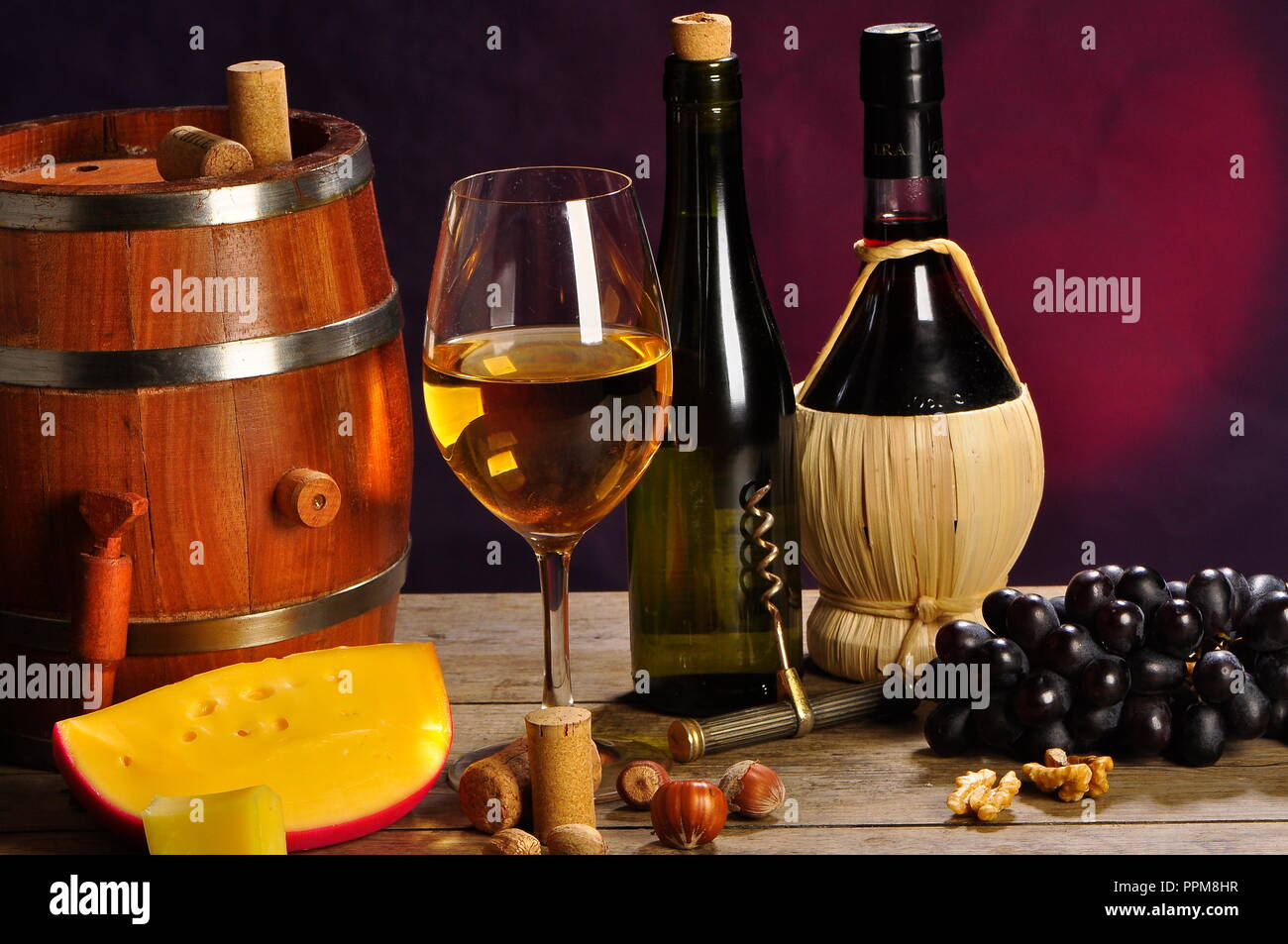 White wine photo concept Stock Photo - Alamy