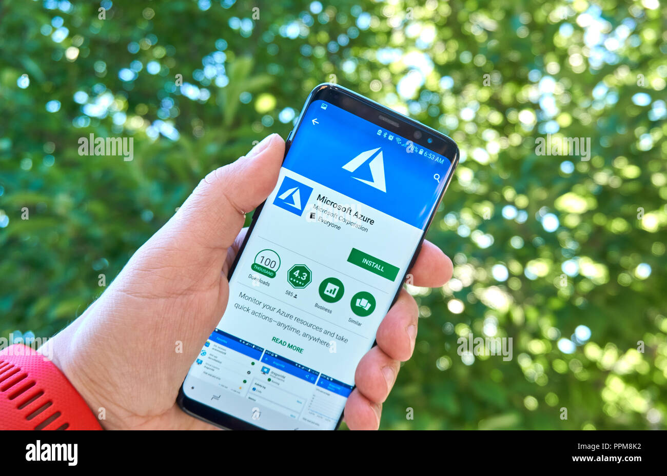 Microsoft azure logo hi-res stock photography and images - Alamy