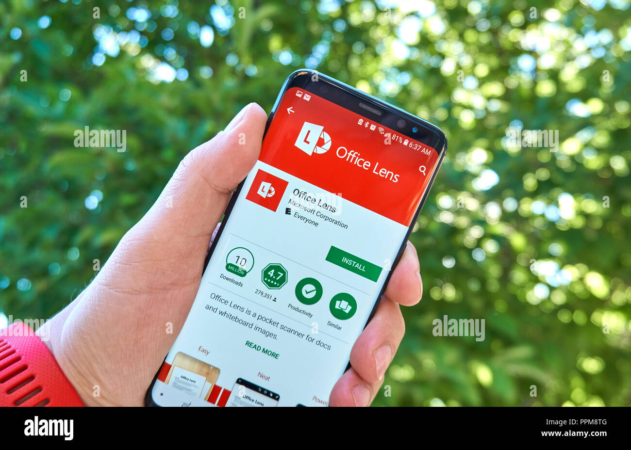 Microsoft lens app hi-res stock photography and images - Alamy