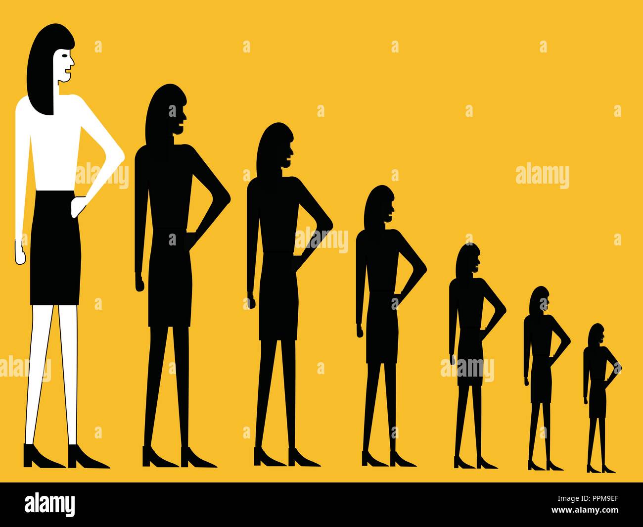 Female leaders Stock Vector Images - Alamy