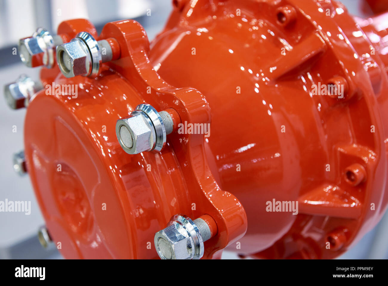 Part of rear axle for backhoe loaders component of transmission systems ...