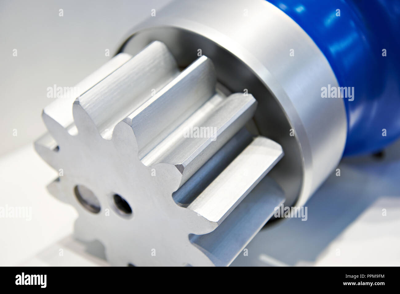 Reducer motor for construction machinery Stock Photo - Alamy