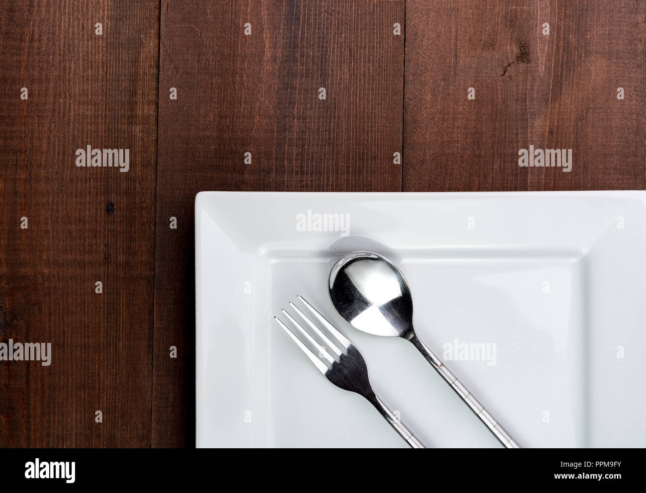 Dining table overhead hi-res stock photography and images - Alamy