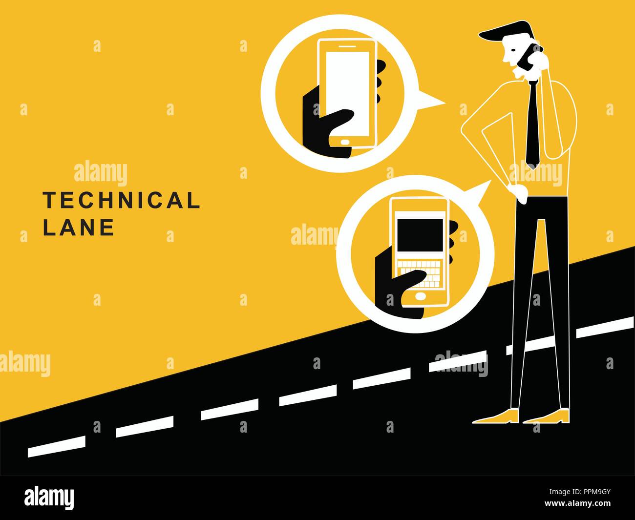 Young people talking man Stock Vector Images - Alamy