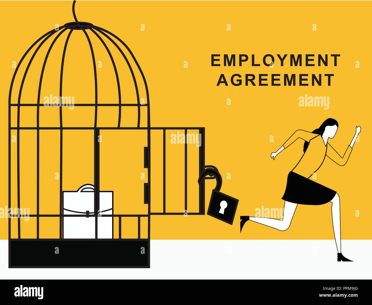 Woman ripping up paper Stock Vector Images - Alamy