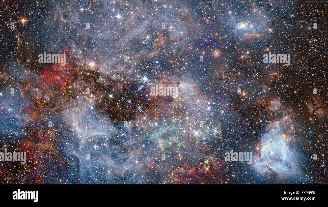 Reflection nebula the site of star formation. Elements of this image ...