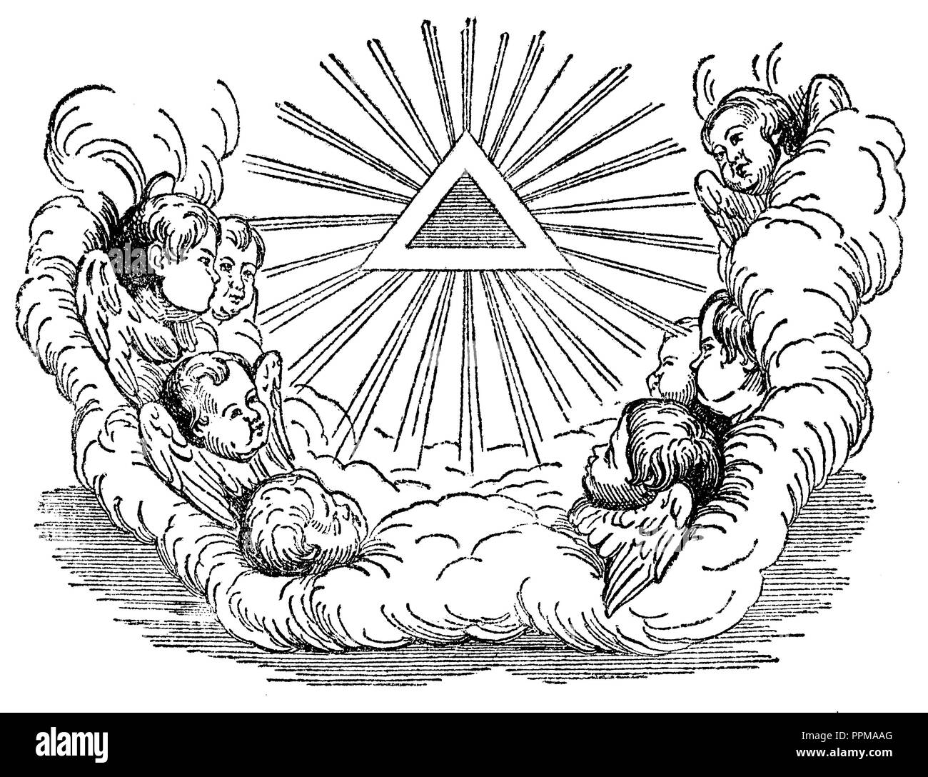 The Holy Trinity Black and White Stock Photos & Images - Alamy