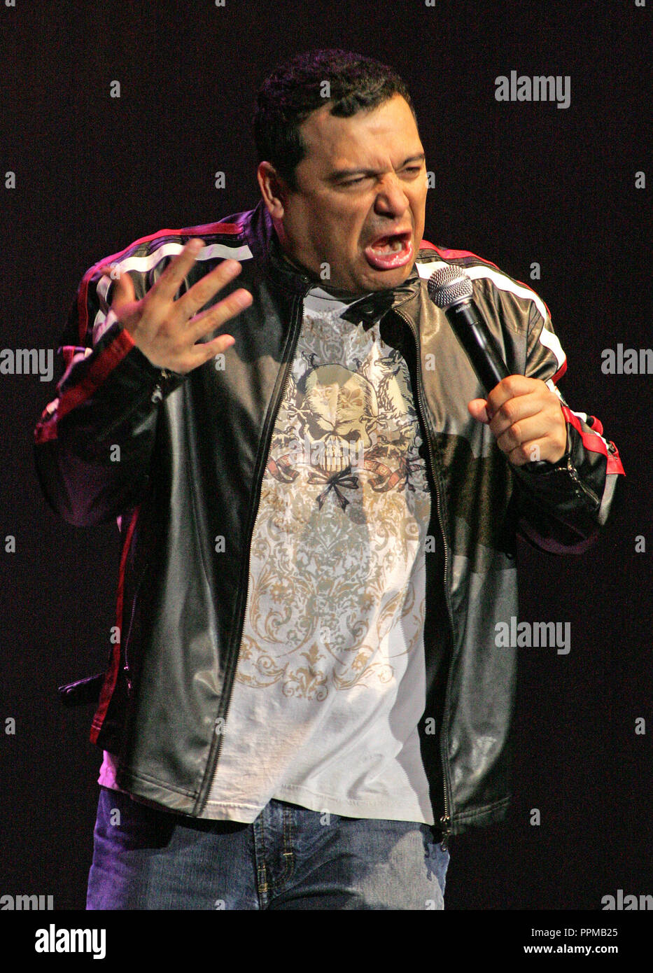 Carlos Mencia performs in concert at the Seminole Hard Rock Hotel and ...