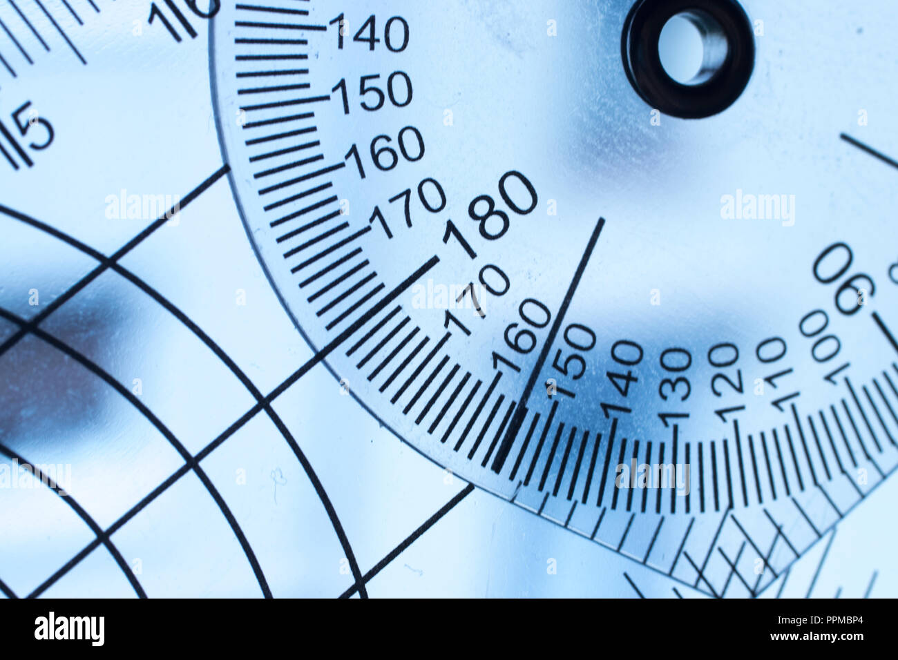 Goniometer movement medical instrument used for measuring mobility of ...
