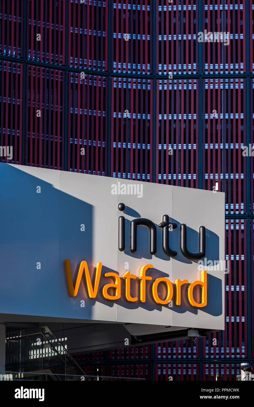 Intu shopping centre extension, Watford, Hertfordshire, England, U.K ...