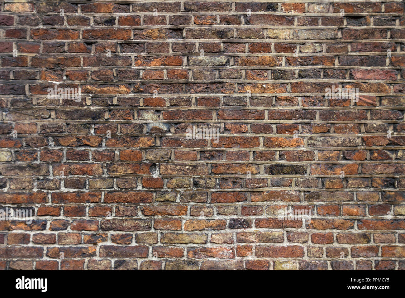 Industrial Brick wall best background texture close macro Stock Photo ...