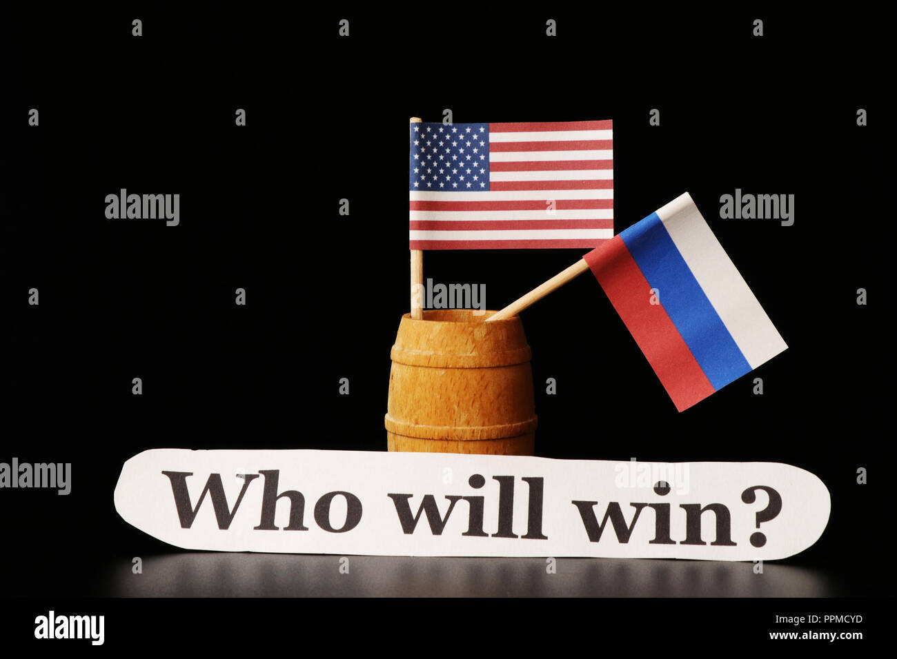 American Flag During Cold War