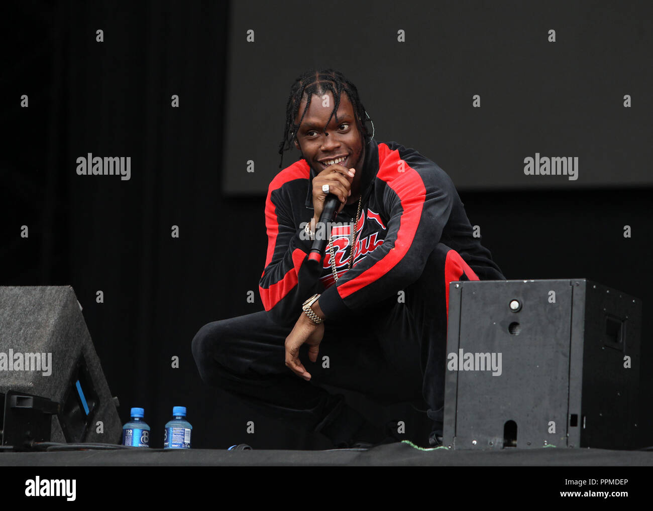 Images of various artists performing during Day Three of Reading ...